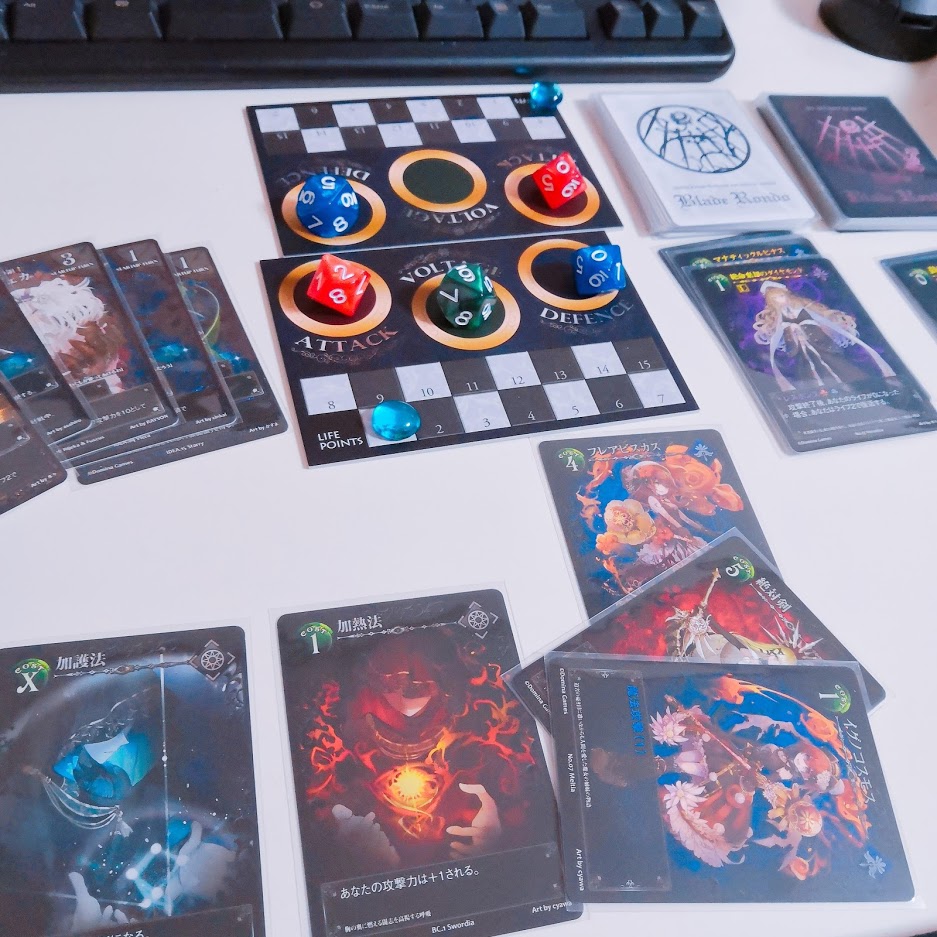 一人で遊べるカードゲーム「Blade Rondo」 | ひきこもりニートの日常